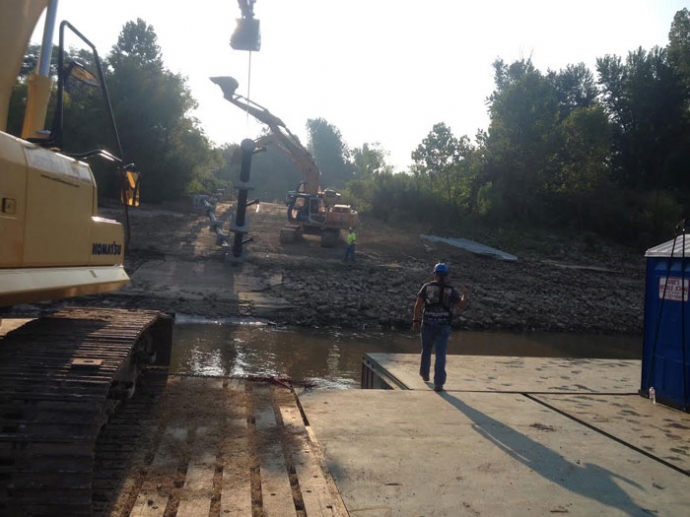 Outfall Diffuser Installation at an Industrial Facility on the ...