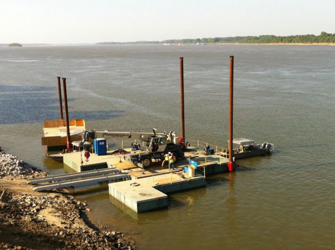 Outfall Diffuser Installation at an Industrial Facility on the ...